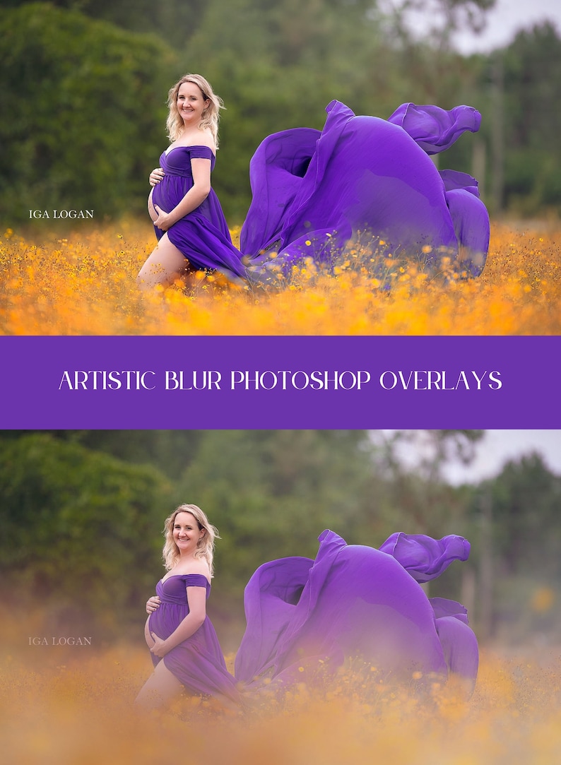 100+ Artistic Blur Photo Overlays Bundle, Photoshop Overlays, Photo ...