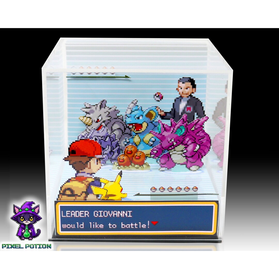 POKEMON Giovanni Trainer Battle Deluxe Size 15cm X 5cm Game Cube ...