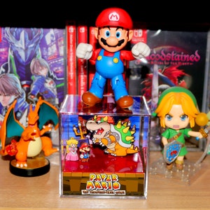 Paper Mario: TTYD - DIY Cube Diorama Template - DPF File - Etsy