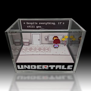 Undertale Despite Everything Cube Diorama - Rectangle Deluxe Size - 16 ...