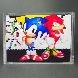 Sonic the Hedgehog 3 Cube Diorama - Rectangle Deluxe Size - 16.5cm X ...