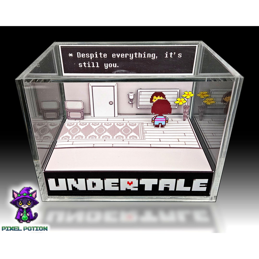 Undertale Despite Everything Cube Diorama Rectangle Deluxe Size 16.5cm ...