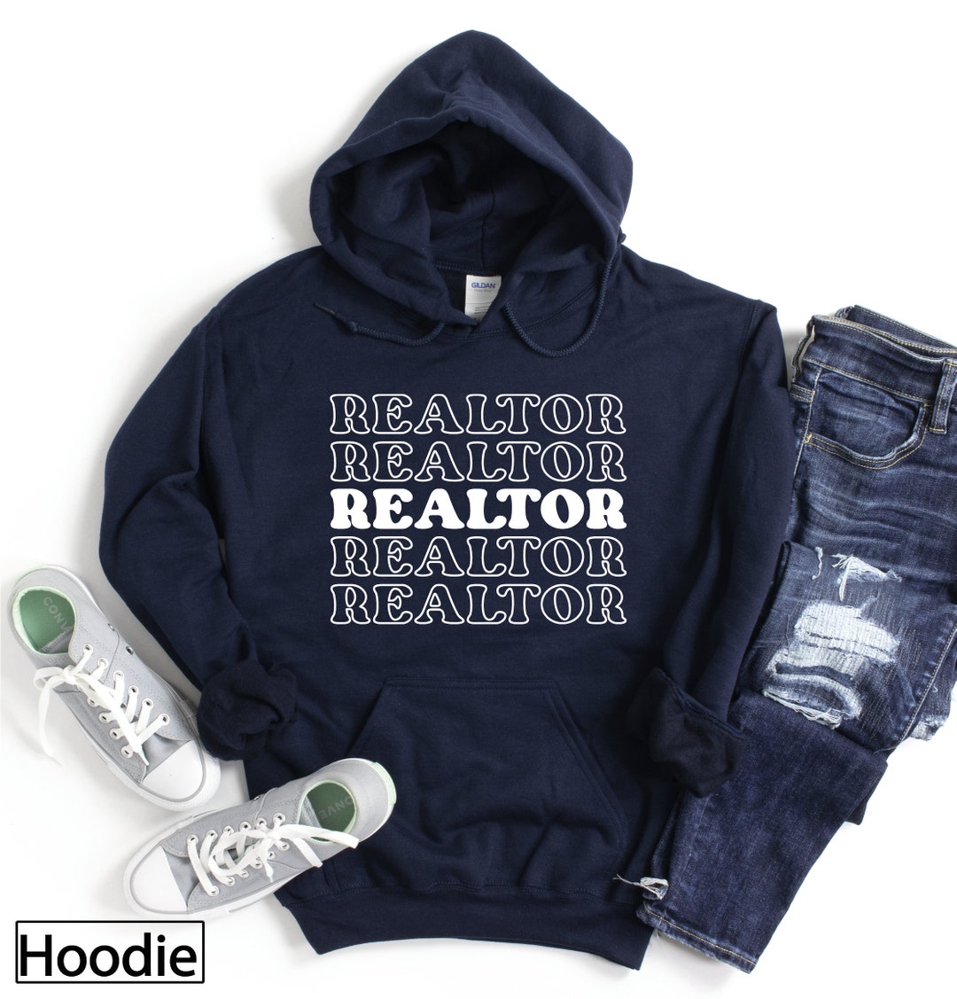 Unisex Hoodie Realtor Hooded Sweatshirt Real Estate - Etsy