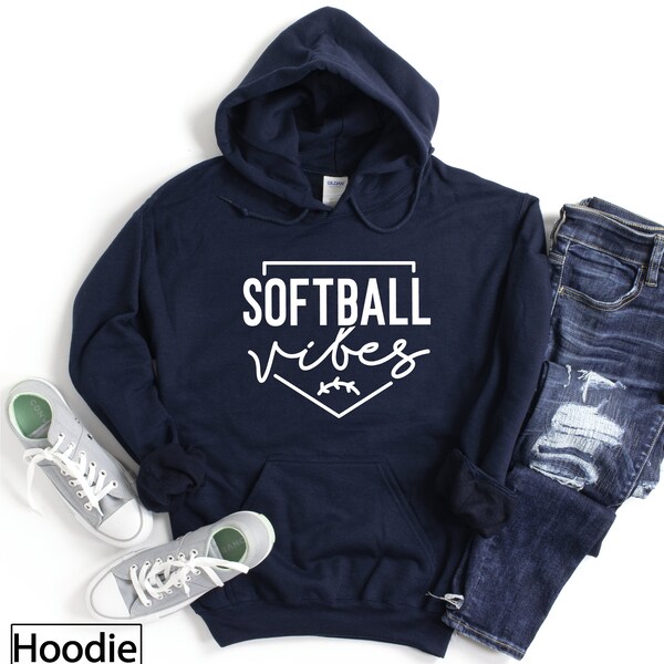 Softball Hoodie - Etsy