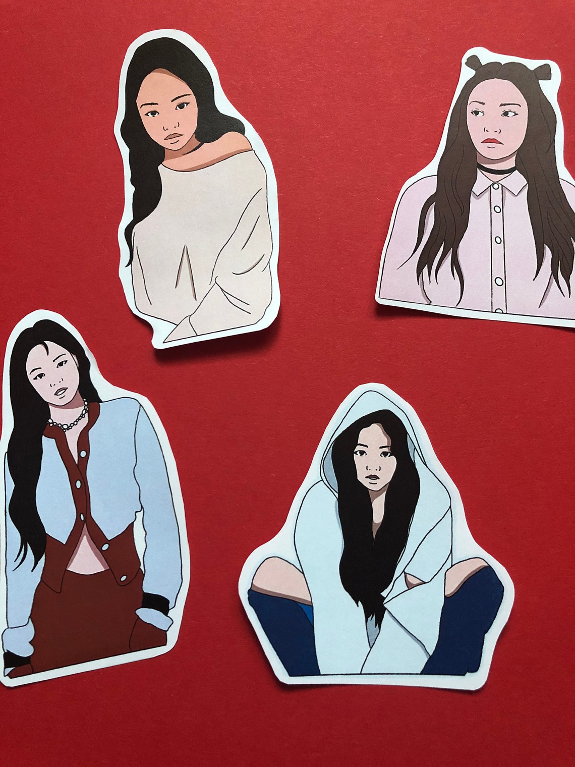Blackpink-Jennie sticker pack | Etsy
