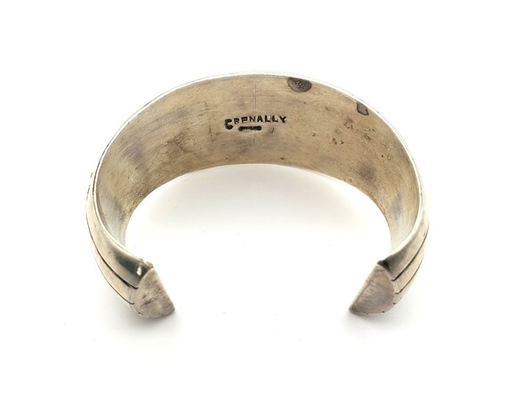 1980's Native American signed P. BENALLY Turquoise Sh… - Gem