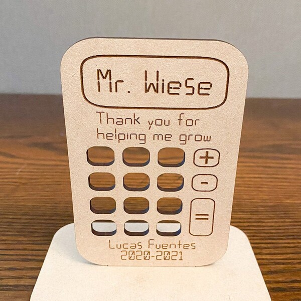 Engraved Calculator - Etsy