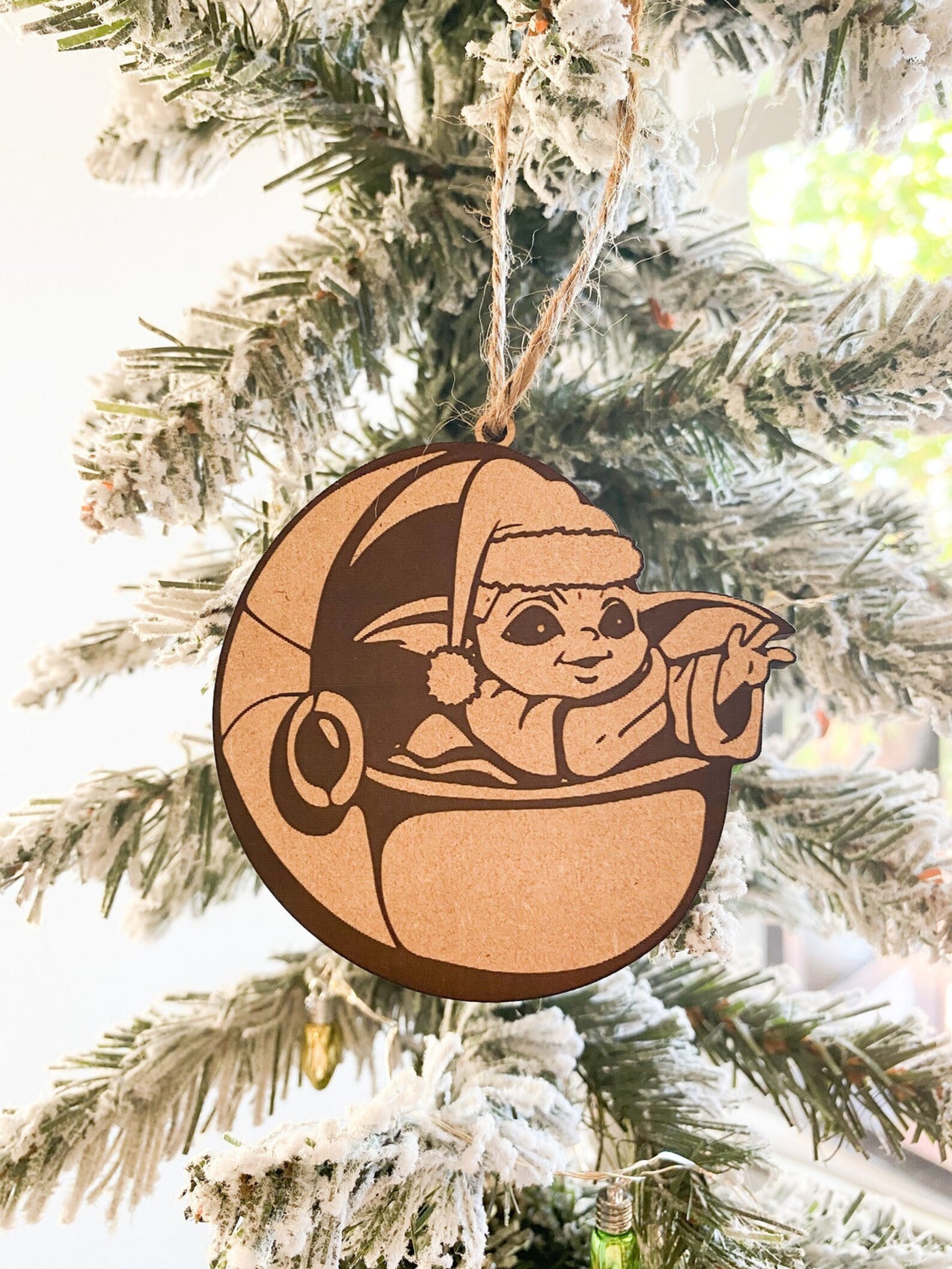 Star Wars Engraved Wooden Ornaments - Etsy