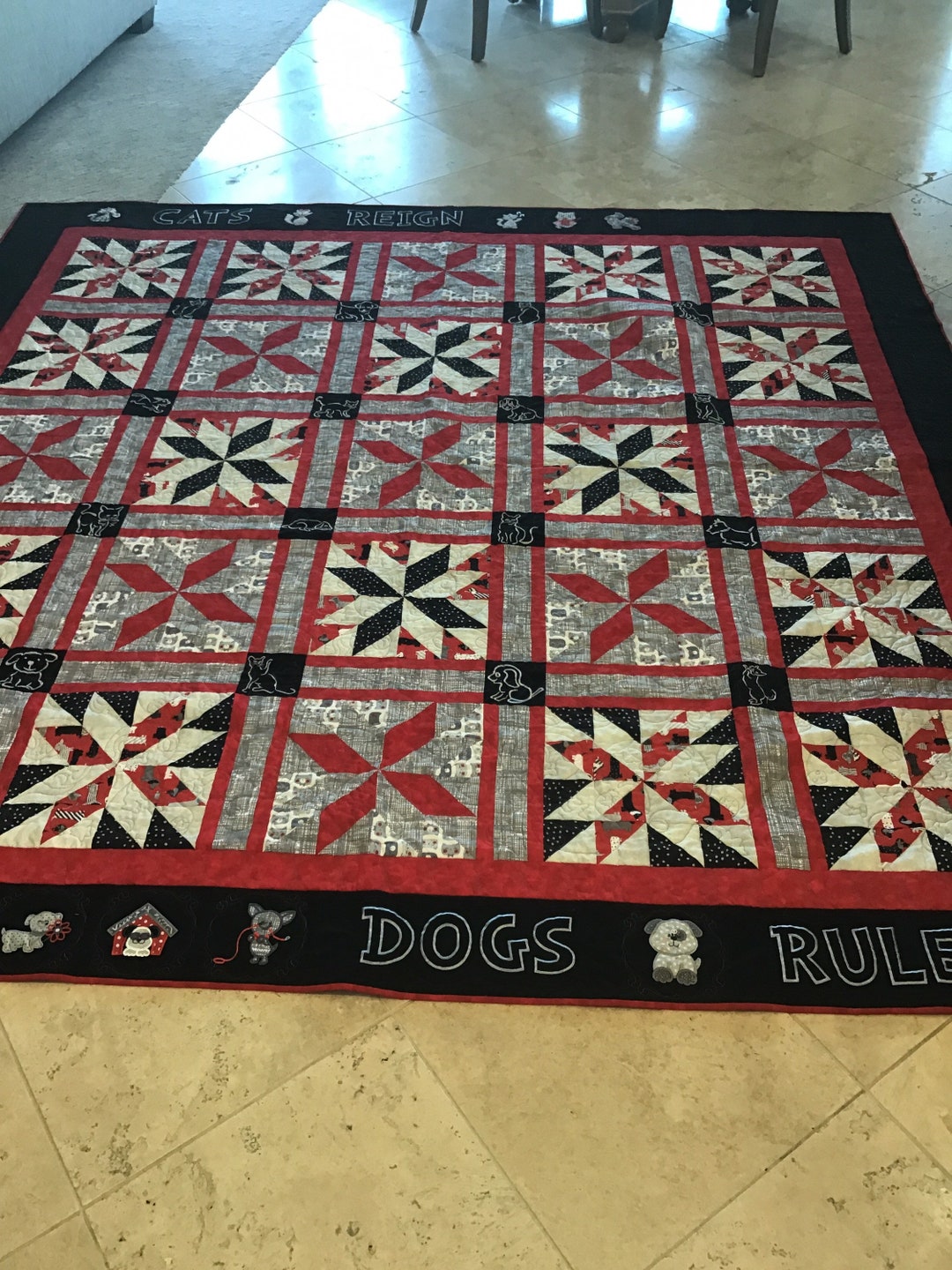 Cats Reign, Dogs Rule - Etsy