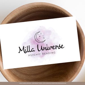 Premade Logo Design Psychic Reading Logo Spiritual Business Logo Tarot ...