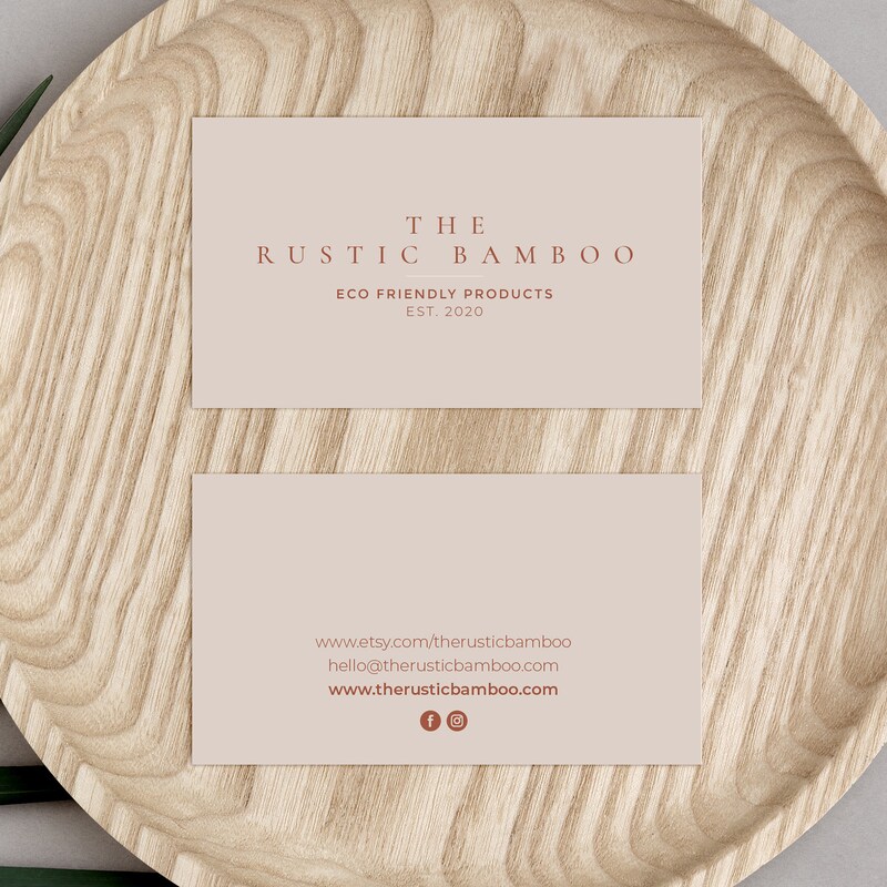 Logo Business Card - Etsy