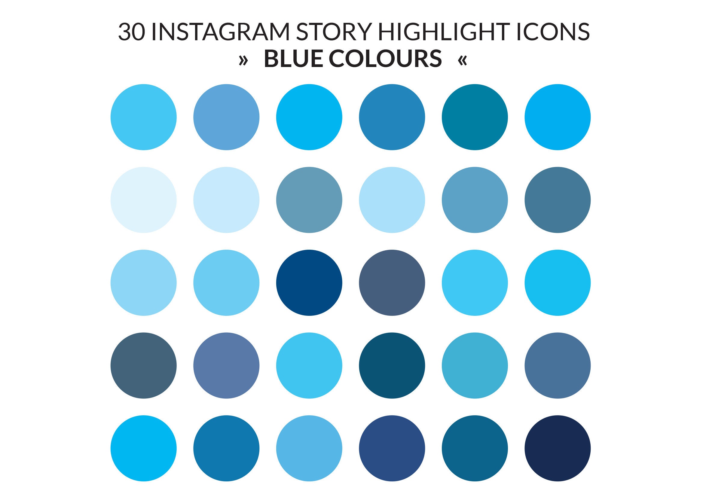 30 Instagram Story Highlight Icon Covers Blue Color Icons Blue Colour ...