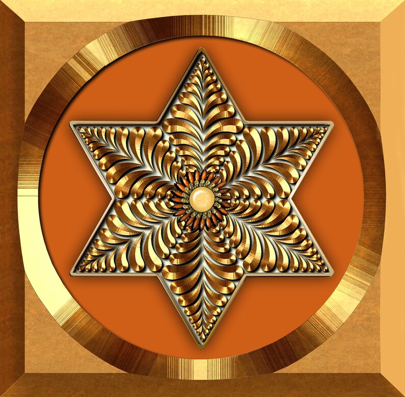 Solid Gold Star - Etsy