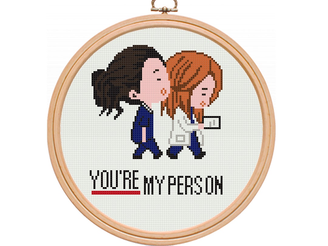 Cross Stitch Pattern PDF, Cute Counted Modern Easy DMC Cross Stitch ...