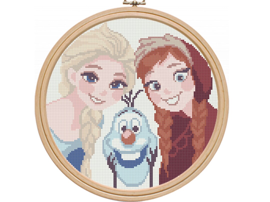 Cross Stitch Pattern PDF, Cute Funny Moderm Counted Easy Cross Stitch ...