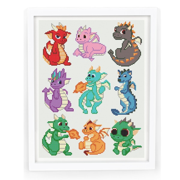 Dungeons and Dragons Cross Stitch - Etsy