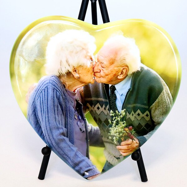 Ceramic Photo Memorial Plaque - Etsy