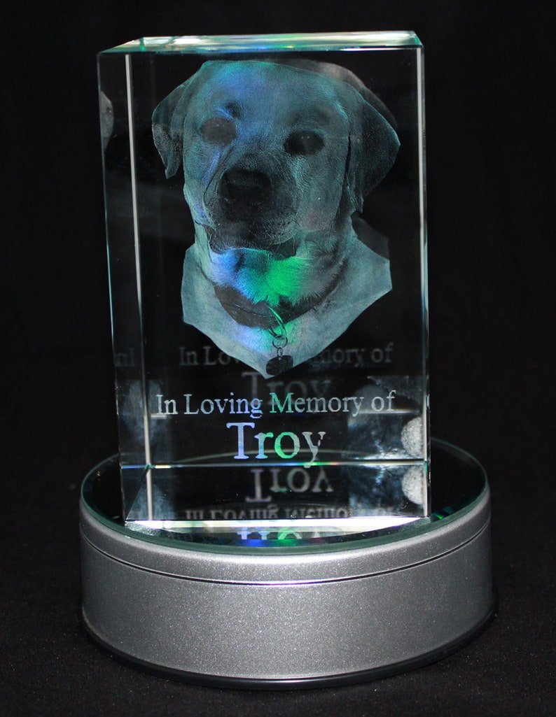 Personalised Lasered 3D Photo Crystal Extra Large 120x80x80mm - Etsy