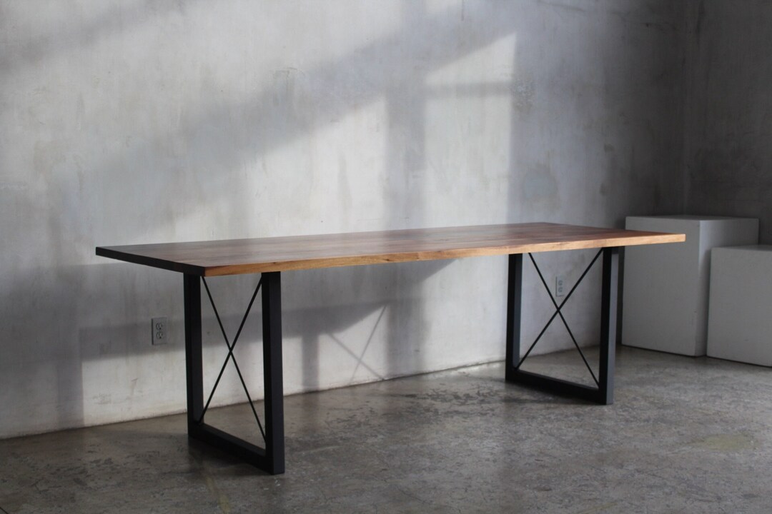 Walnut Dining Table, 8 Person Large Dining Table - Etsy