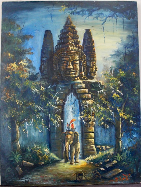 Cambodian Art Paintings