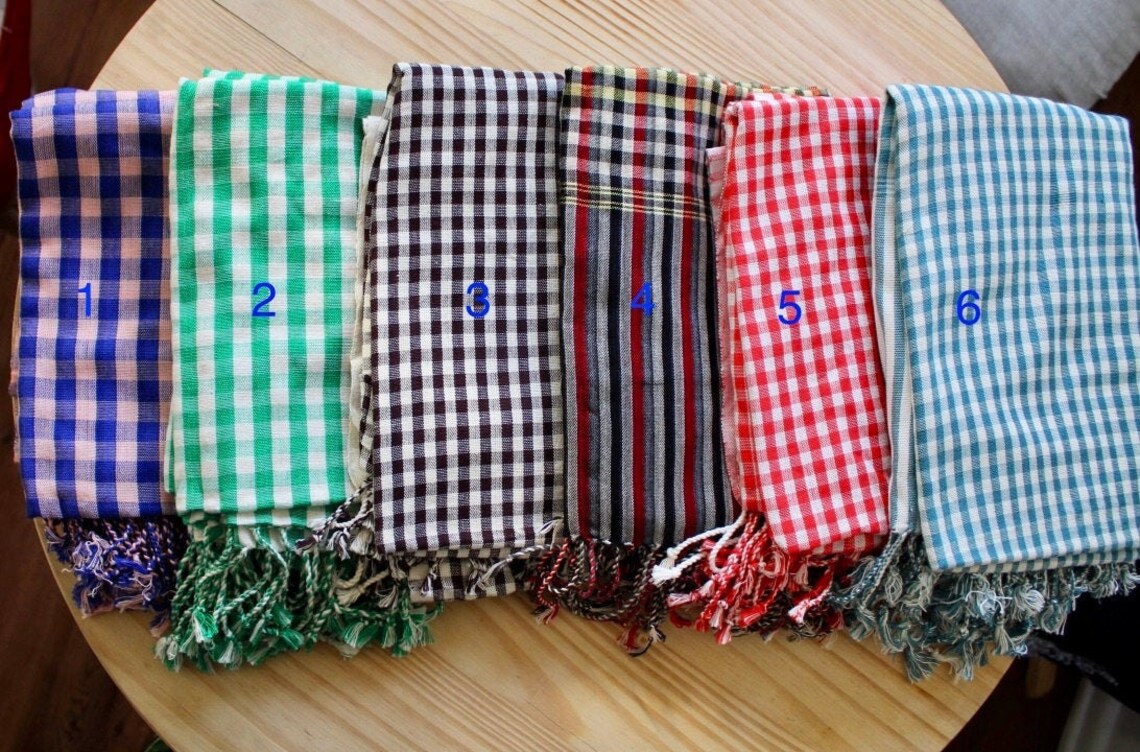 Kroma scarves Cambodian kroma khmer handmade scarf coton scarf | Etsy