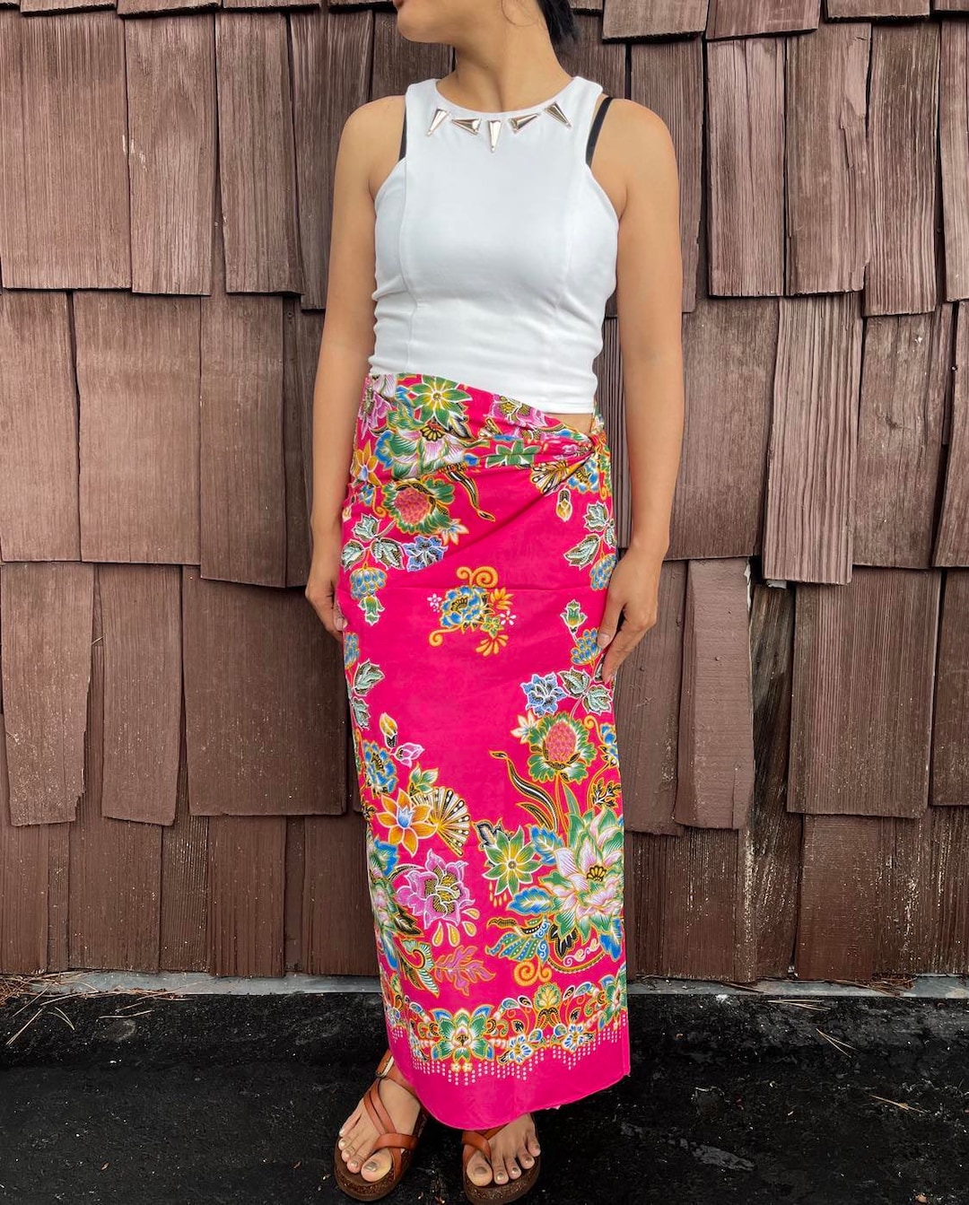 Pink Sarong Khmer Asian Warp Skirt Cambodian Traditional Sarong Khmer ...