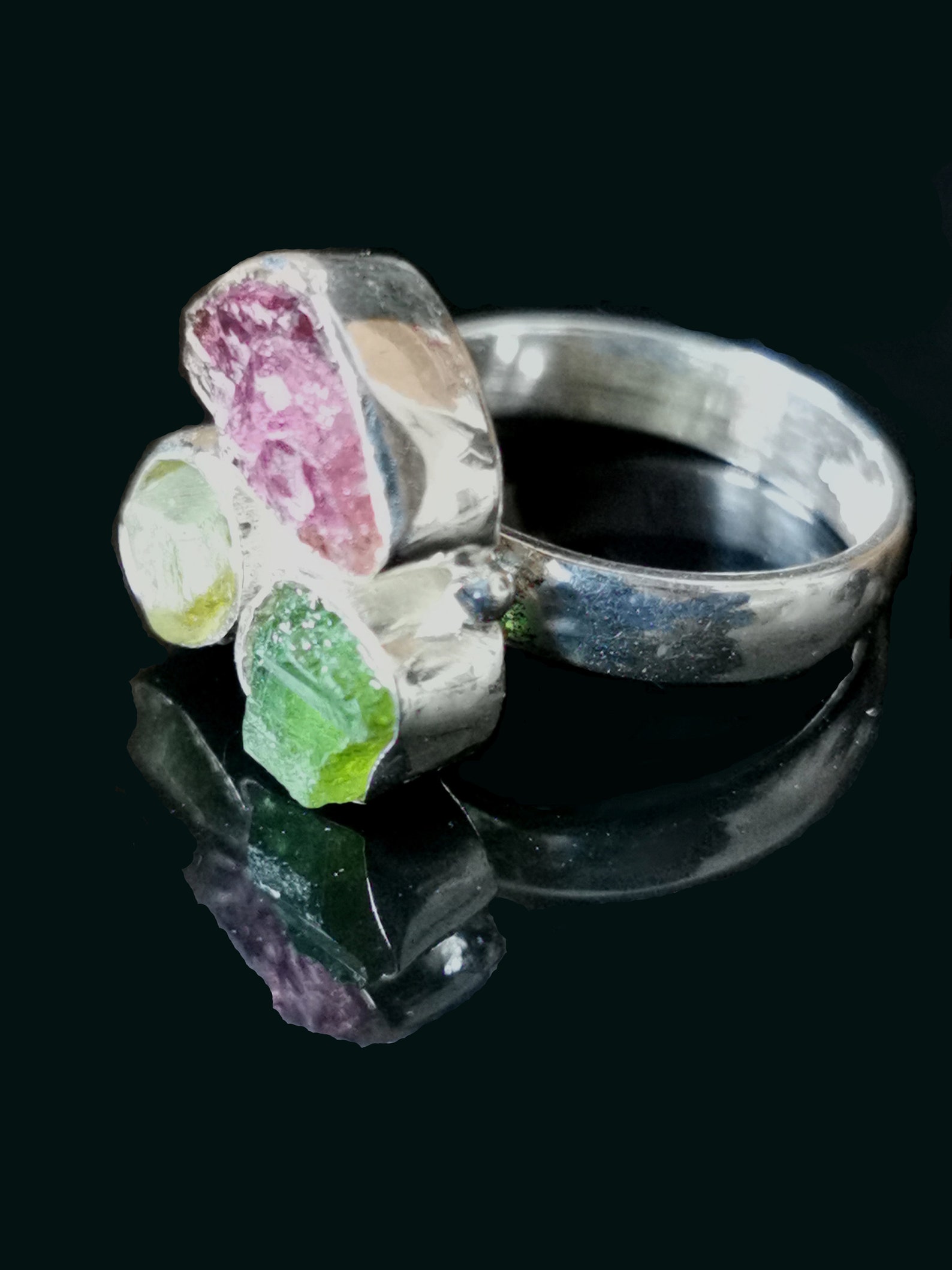 Elegant and Beautiful Tourmaline Ring in 925 Sterling Silver - Etsy