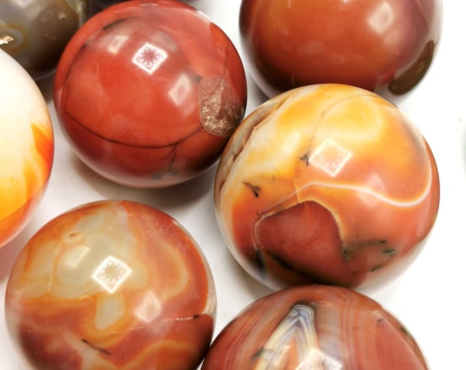 Mexican Fire Agate / Fire Agate / Fire Agate Crystal / Mexican Fire ...