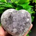 Large Amethyst Heart-shaped Geode Cluster - Etsy