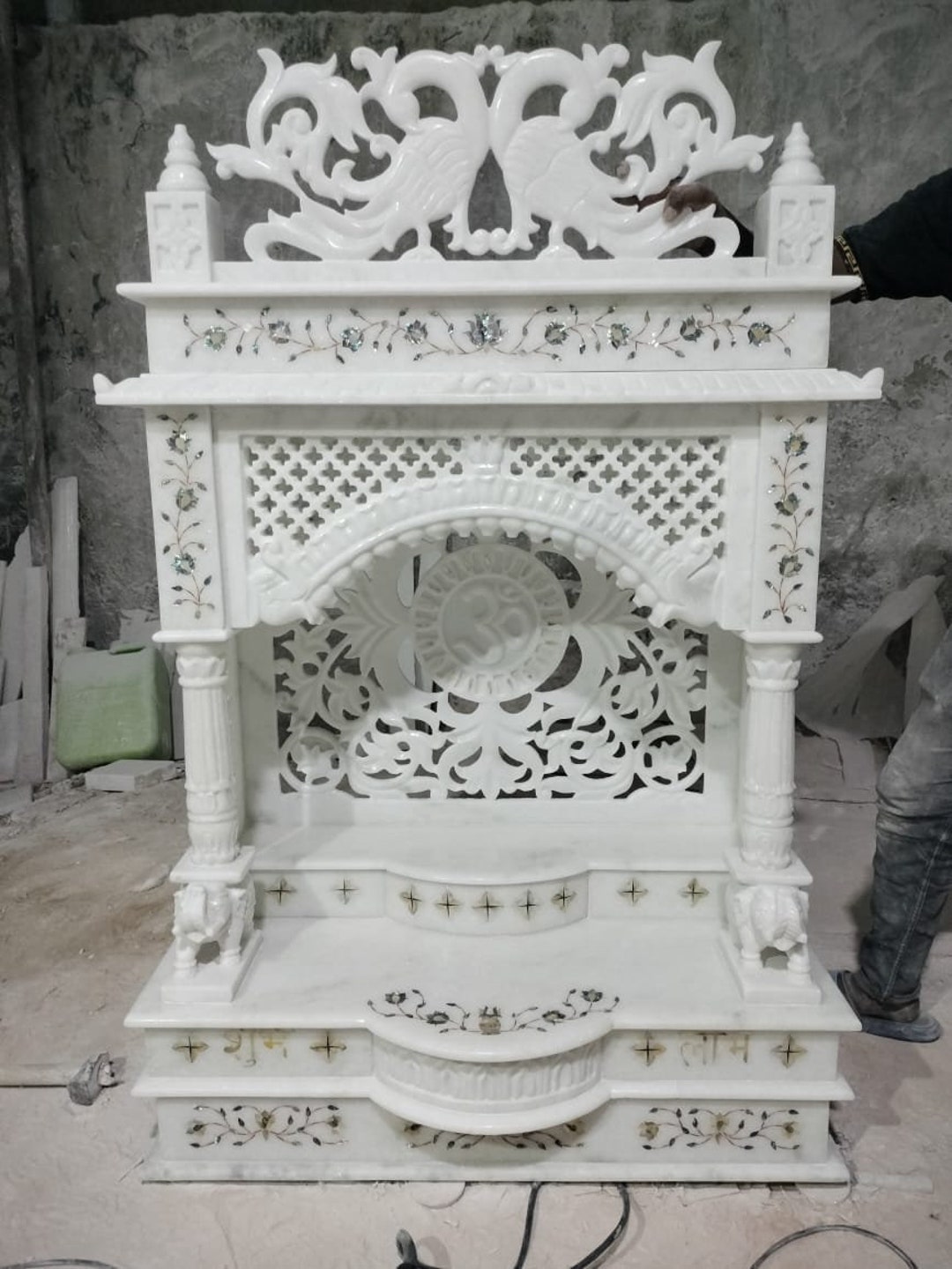 Makrana White Marble Temple, White Marble Temple - Etsy