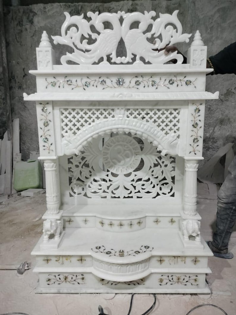 Makrana White Marble Temple, White Marble Temple for Religious Purpose ...