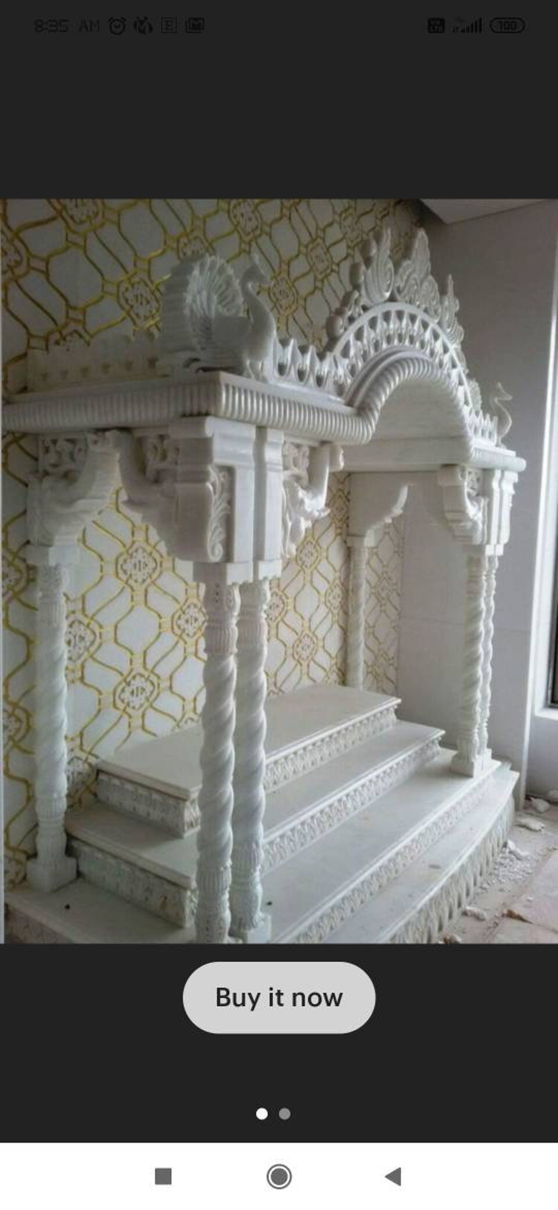 White Marble Temple, Makrana White Marble Temple - Etsy