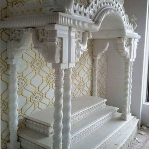White Marble Temple, Makrana White Marble Temple - Etsy