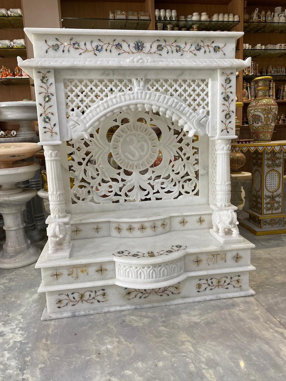 Makrana White Marble Temple, White Marble Temple - Etsy