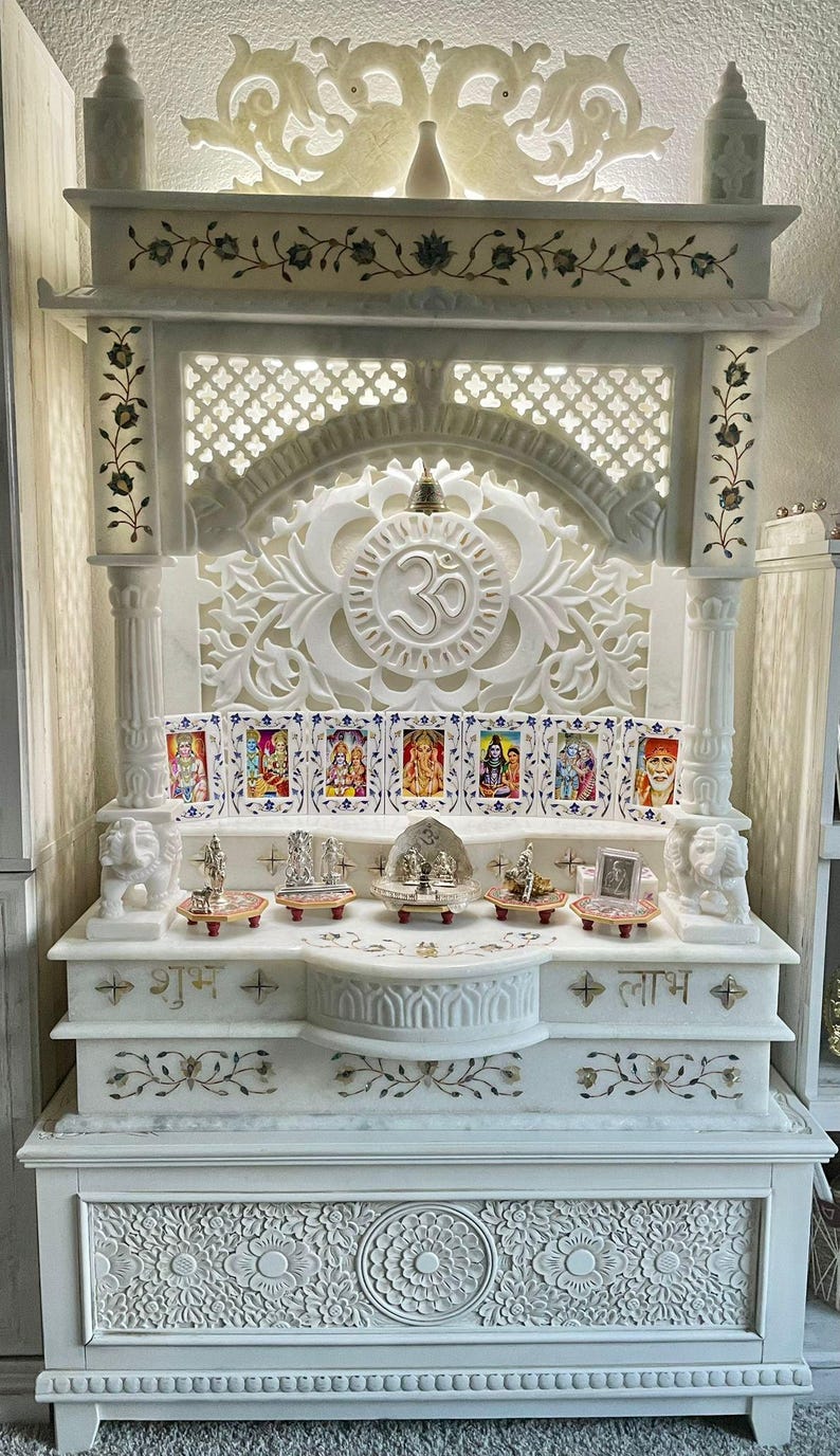 Makrana White Marble Temple, White Marble Temple for Religious Purpose ...