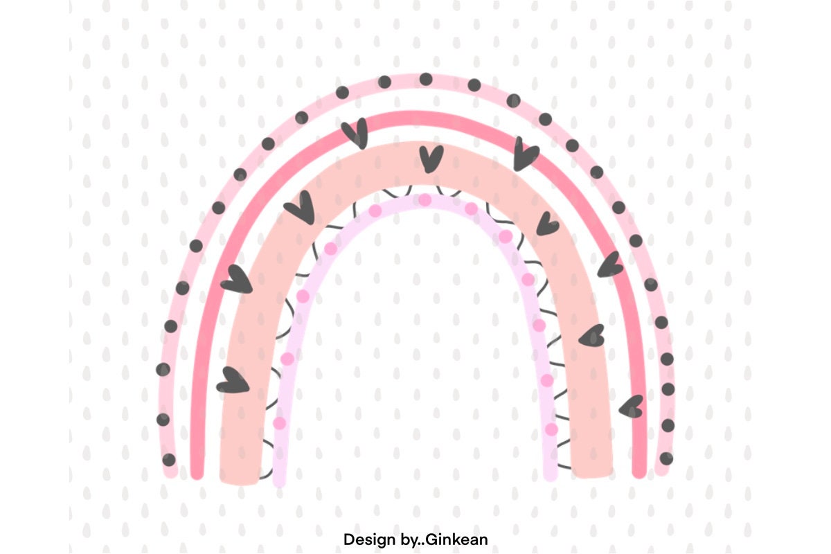 Bright Rainbow Bright Rainbow Clipart Rainbow Png Png | Etsy