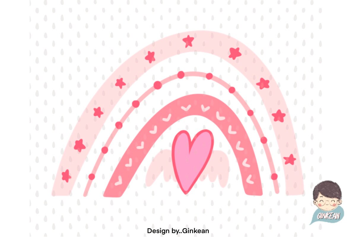 Bright Rainbow Clipart Rainbow Png Png Clipart Instant - Etsy