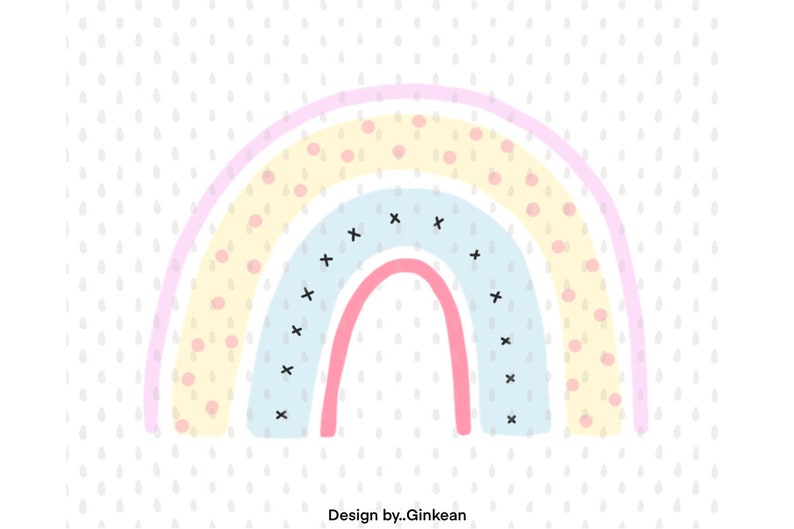 Bright Rainbow Bright Rainbow Clipart Rainbow Png Png | Etsy