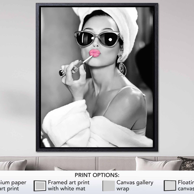 Pop Art Lips Poster - Etsy