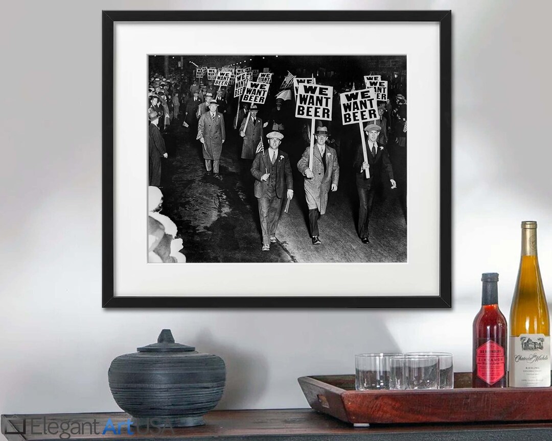 We Want Beer Wall Art Bar Art Canvas Print Home Bar Canvas Print New ...