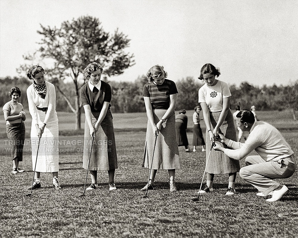 Vintage Golf Photo - Etsy