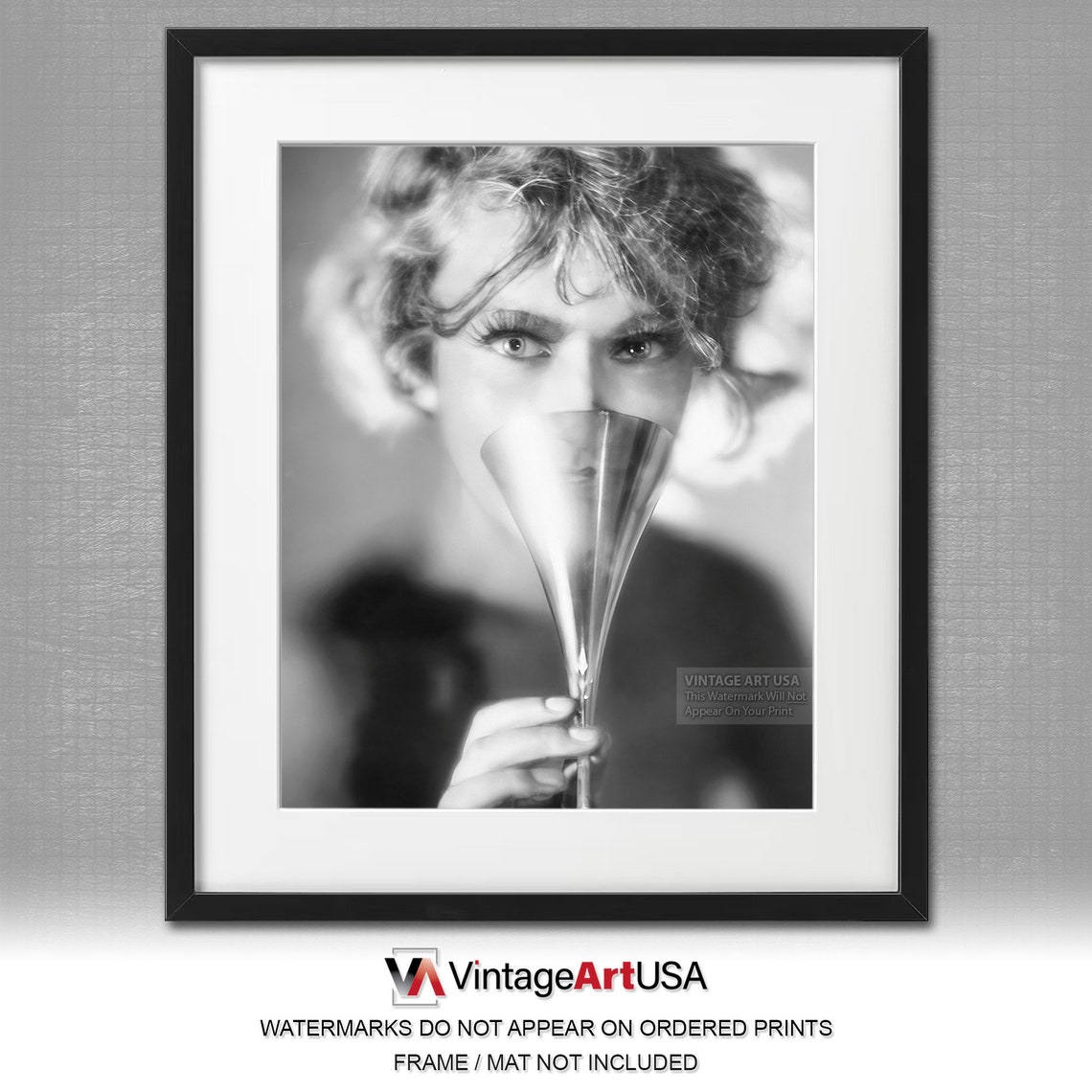 Vintage 1930s Bar Art Champagne Wall Decor Alcohol Wall Art Photo Print ...