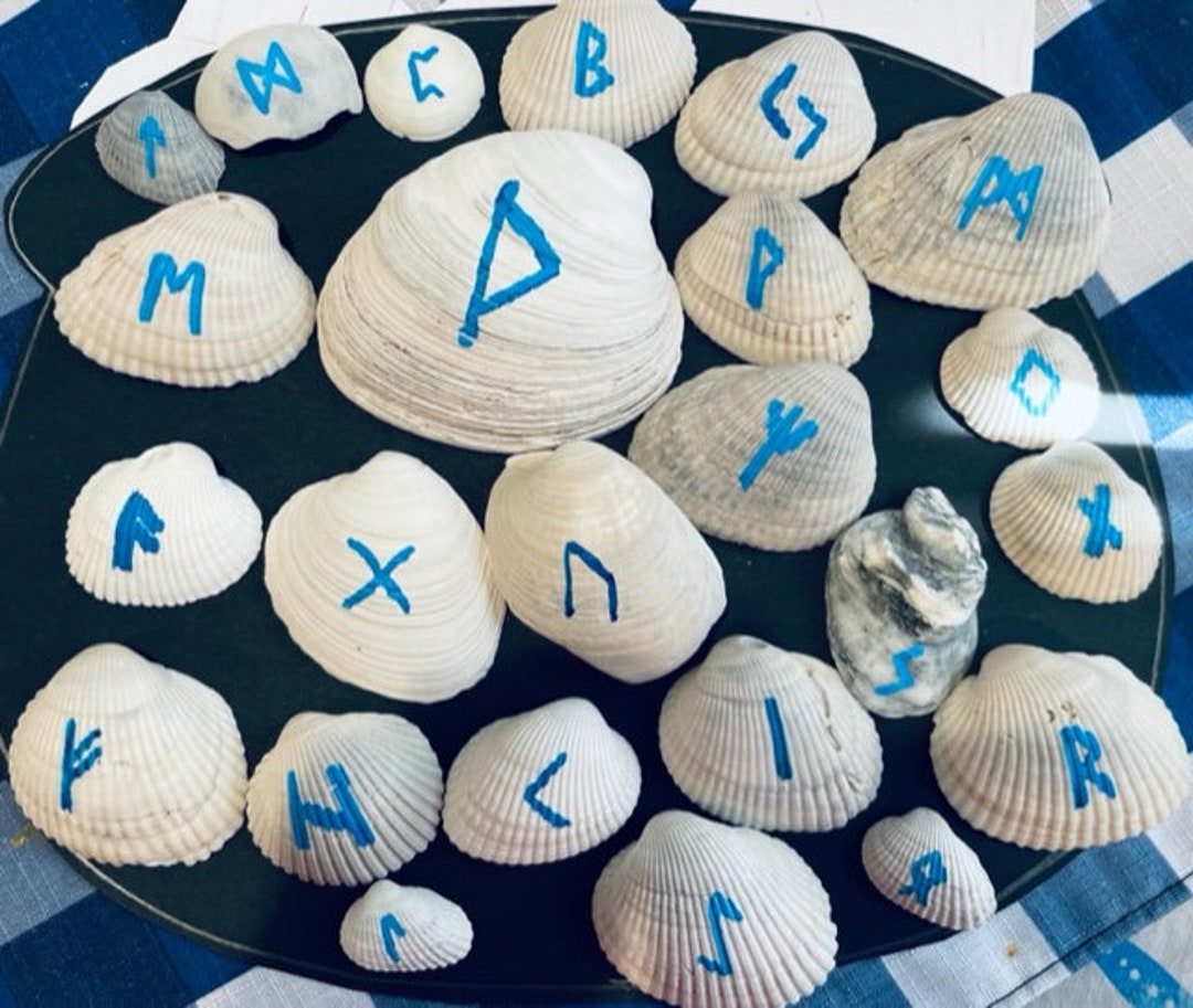 Elder Futhark Runes for the Sea Witch: From the Atlantic Ocean - Etsy