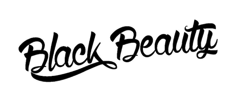 Sticker Black Beauty Car Sticker Tuning JDM Decal Bike Truck Motorcycle ...