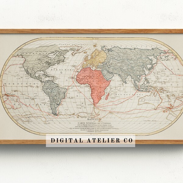 Samsung Frame Tv World Map - Etsy