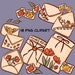 Cute Printable Mail Envelopes for Letters, Envelope With Flowers PNG ...