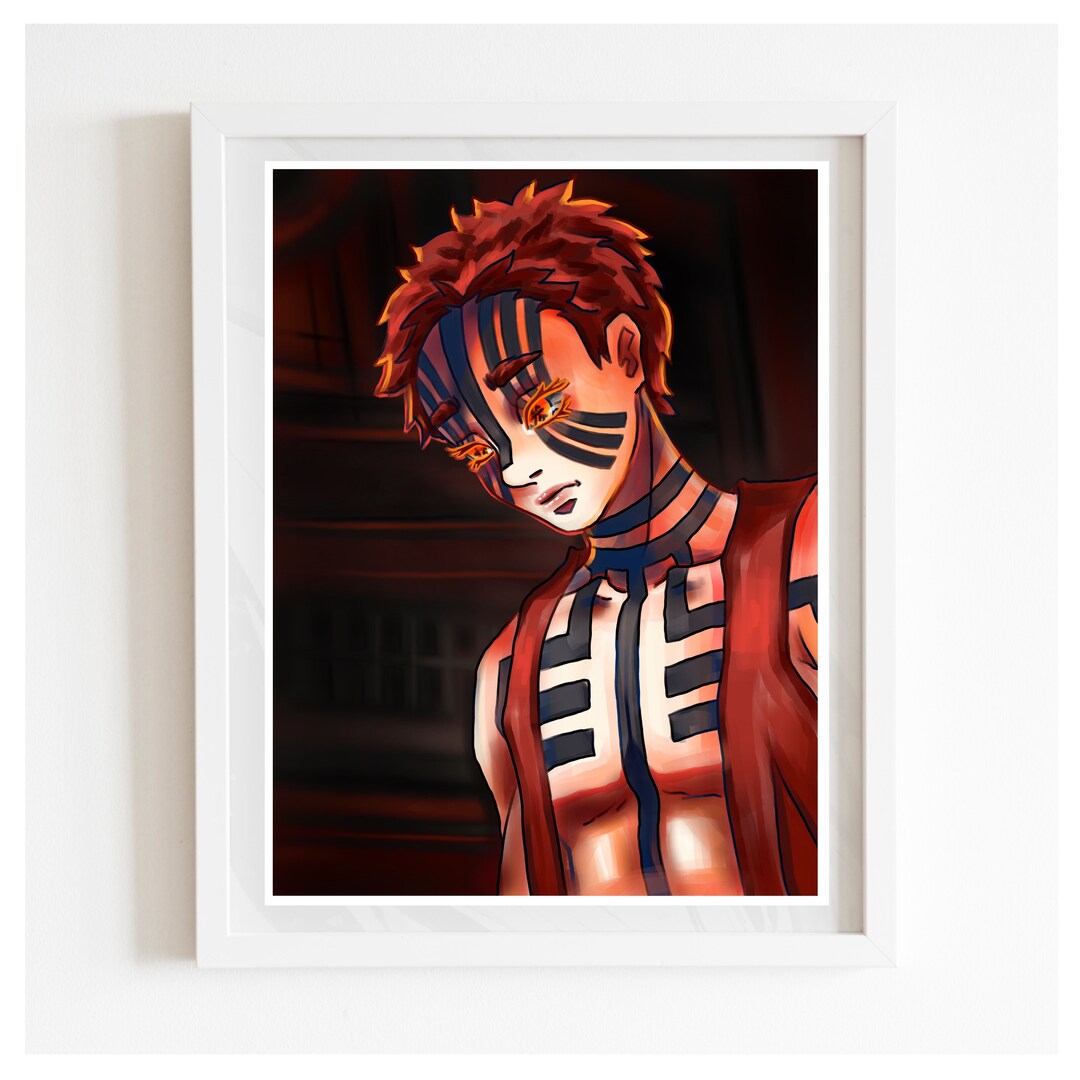 Demon Slayer Digital Anime Print Anime Poster Anime - Etsy
