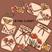 Cute Printable Mail Envelopes for Letters, Envelope With Flowers PNG ...