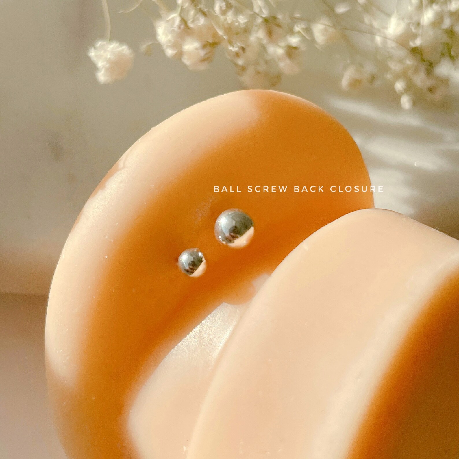 Dainty 2.5mm Ball Labret 20g Screw Back Sterling Silver - Etsy