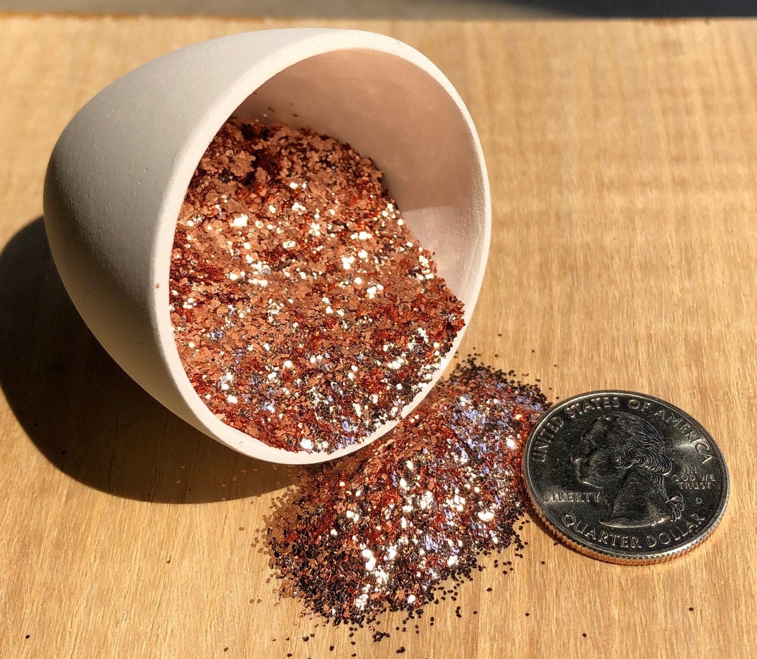 Genuine Copper Metal Flakes: Epoxy Resin Art, Inlay Material - Etsy